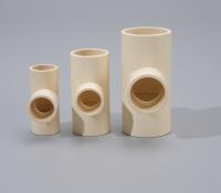 China CPVC Reducing Tee Drip‑Irrigation‑Branch‑Connector Agricultural‑Farm‑Use 90° Reducing Tee for sale