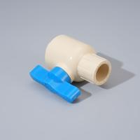 China CPVC Ball Valve Single Union Type High Temp Resistant Plastic Shut-off Valve for Hot Water Pipe Application for sale