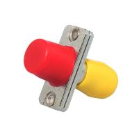 China 1510nm Simplex FC ST Fiber Optic Coupler Flange Adapter Low Insertion Loss ≤0.2dB for sale