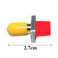 China 1510nm Simplex FC ST Fiber Optic Coupler Flange Adapter Low Insertion Loss ≤0.2dB for sale