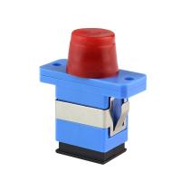 China 0.2dB Low Loss 1310nm Single Mode FC SC Fiber Optic Adapter Simplex Flange for sale