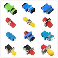 China 1510nm SC SC Coupler Simplex Fiber Optic Flange for sale