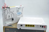China ZTE F620 GPON ONU 4FE 2POTS VoIP Bridge Router English Firmware 2.488Gbps for sale