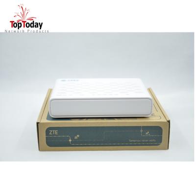 China ZTE F600W GPON ONT FTTH Modem 4FE 2 Voice Ports WiFi Optical Terminal for sale