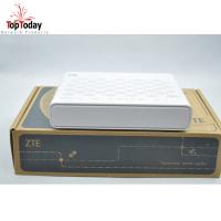 China ZTE F600 GPON ONU ONT Modem 2GE 2FE LAN Ports Fiber Optic Terminal for sale