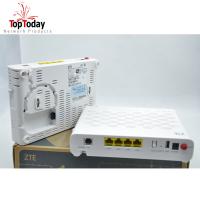 China ZTE F600 GPON ONU ONT Modem 2GE 2FE LAN Ports Fiber Optic Terminal for sale