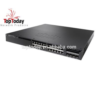 China WS-C3650-24PS-S 24 Port PoE network switch for sale