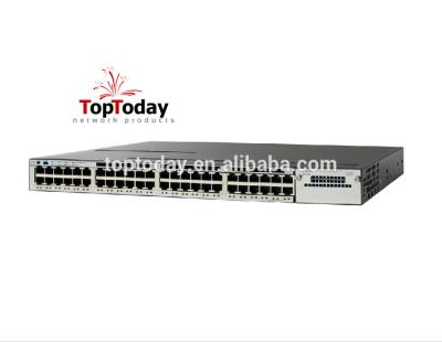 China ws-c3750x-48pf-s catalyst 3750x 48port full poe ip base network switch for sale