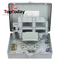 China 48 Output 16 Fiber Optic FTTH Termination Box Outdoor Splitter Terminal for sale