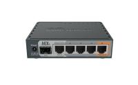 China MikroTik RB760iGS hEX S 5-Port Gigabit Router with SFP 880MHz Dual-Core PoE for sale