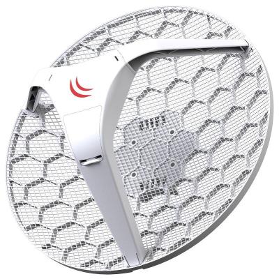 China MikroTik RBLHG-5HPnD-XL LHG XL HP5 5GHz 27dBi Grid Antenna CPE 802.11a/n for sale