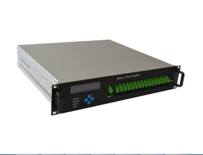 China 1550nm 32 Port 21dBm DWDM fiber cable EDFA Amplifier for sale