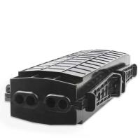China OEM Cap Type Fiber Optic Splice Closure 12-96 Core FTTH Termination Box for sale