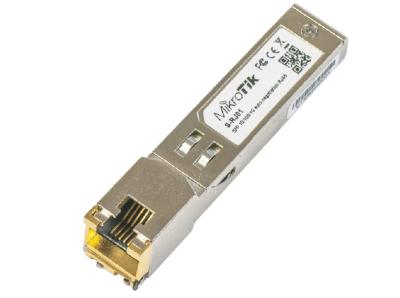 China RJ45 1.25Gbps 1000m Sfp Transceiver Module Mikrotik S-RJ01 for sale