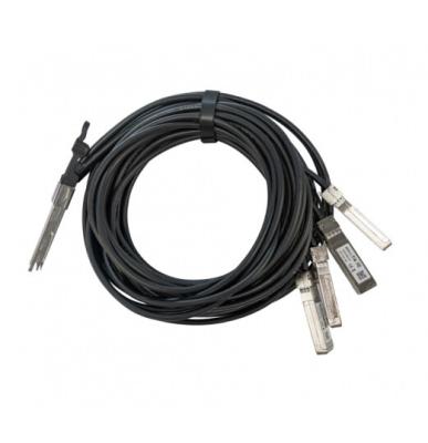 China Mikrotik QSFP+ to 4x10G SFP+ Breakout Cable 3m 40Gbps Single Mode Fiber for sale
