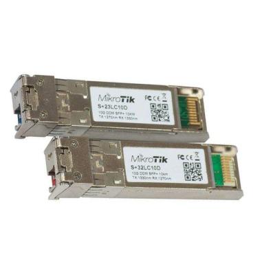 China 10 Gigabit 10km FTTH Single Mode SFP Modules S+2332LC10D for sale