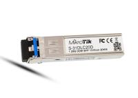 China 1.25G SFP 20km Single Mode Fiber Module Mikrotik S-31DLC20D Dual LC for sale
