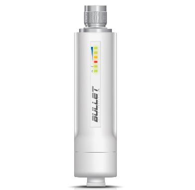 China UBNT BulletM2-HP AirMAX TDMA Protocol 2.4GHz 7W Wireless Network Bridge for sale