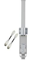 China 5G 10dBi Dual Polarized Omnidirectional Antenna UBNT AMO-5G10 for Rocket Base Station for sale