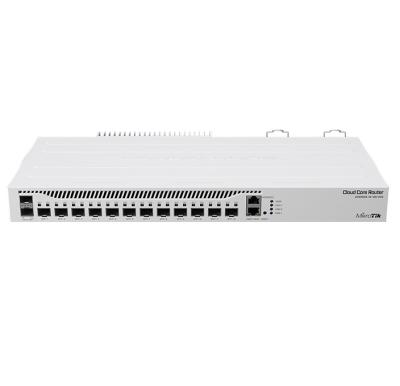China MikroTik CCR2004-1G-12S+2XS 15-Port 10G 25Gbps Router with RouterOS for sale