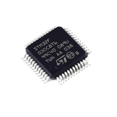 China STM32F030C8T6 LQFP48 32Bit ARM Cortex M0 MCU 48MHz 64KB Flash 8KB RAM for sale