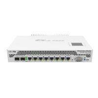 China Mikrotik CCR1009-7G-1C-1S+PC 9-Core 1GHz Router 2GB RAM 33W RS232 SFP+ for sale