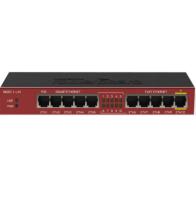 China Mikrotik RB2011iLS-IN 6W 600MHz 5 Gigabit Ports SFP Router 100m Fiber for sale