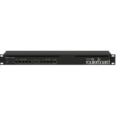 China MikroTik RB2011UiAS-RM 1U Rackmount Gigabit Ethernet Router with PoE Out 600MHz CPU 128MB RAM for sale