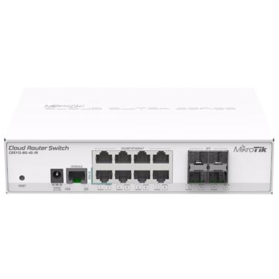 China MikroTik CRS112-8G-4S-IN 8 Port Gigabit Layer 3 Switch 4 SFP 400MHz RouterOS for sale