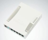 China MikroTik CSS106-5G-1S 5 Port Gigabit Managed Switch with 1 SFP Slot 11-30V for sale