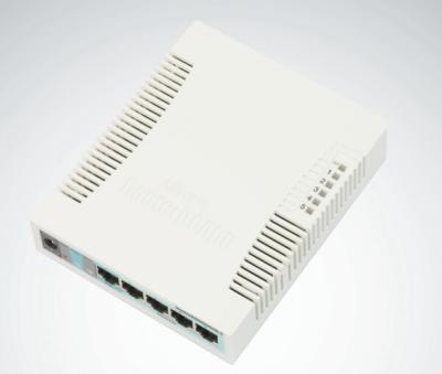 China MikroTik CSS106-5G-1S 5 Port Gigabit Managed Switch with 1 SFP Slot 11-30V for sale