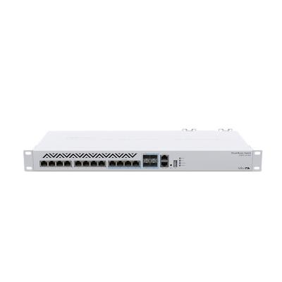 China Mikrotik CRS312-4C+8XG-RM 1U Rack 10 Gigabit Switch 12Gb/s QCA9531 650MHz for sale