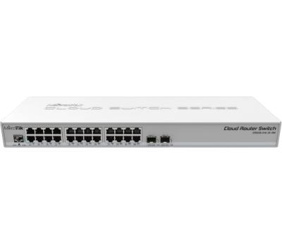 China MikroTik CRS326-24G-2S+RM 160Gbps 24W ROS Dual System Switch for sale