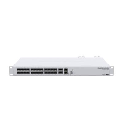China ROS Dual System 10G Management Switch Mikrotik CRS326-24S+2Q+RM for sale