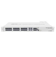 China MikroTik CRS328-4C-20S-4S+RM 28 Port 10G SFP+ Switch 800MHz 43W Redundant Power Supply for sale