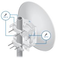China 30dBi 5GHz Dual Polarized Dish Antenna UBNT RD-5G30-LW Long Range Bridge for sale