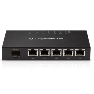 China Ubiquiti EdgeRouter X SFP 5 Port Gigabit PoE Router 880MHz Dual Core 50W for sale