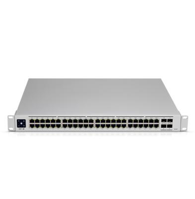 China 48 Port 60W 802.3at/bt PoE Layer 3 Switch UBNT USW-Pro-48-POE 600W Budget for sale
