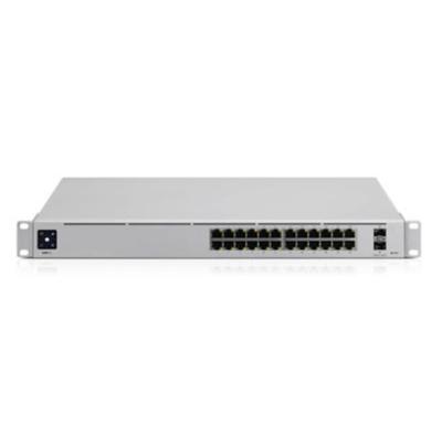 China 50W 88Gbps Link Aggregation Gigabit Switch UBNT USW-PRO-24 for sale