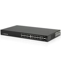 China Enterprise Class 24port 25W SFP Optical Switch Network Management for sale