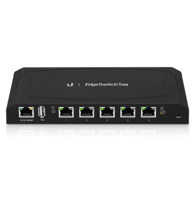 China UBNT ES-5XP 5-Port Gigabit 24V Passive PoE Switch 60W Enterprise Class for sale