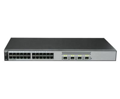 China 68Gbps AC 220V 24 Port Full Gigabit Switch Plug And Play for sale