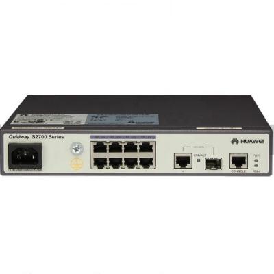 China 8K MAC Address 100m Switch Fiber Optic 8 Port S2700-9TP-SI-AC for sale