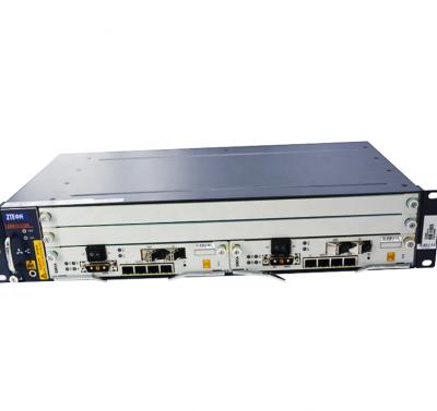 China ZTE C620 Dual DC GPON OLT 2U Fiber Optic Terminal 10G PON Support 2 Service Slots for sale