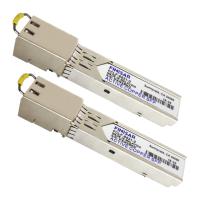 China Finisar FCLF-8521-3 1000BASE-T SFP RJ45 Transceiver 1.25Gbps 3.3V Industrial Grade for sale