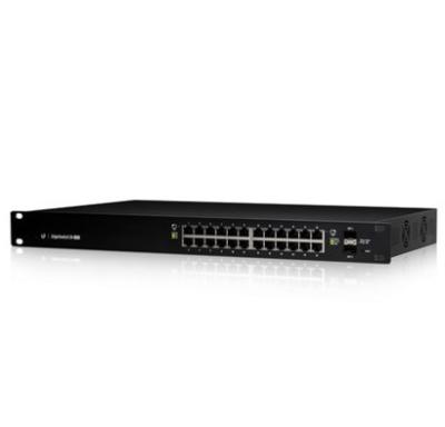 China UBNT Edgeswitch ES-24-250W Fiber Optic Switch PoE Network Management Switch for sale