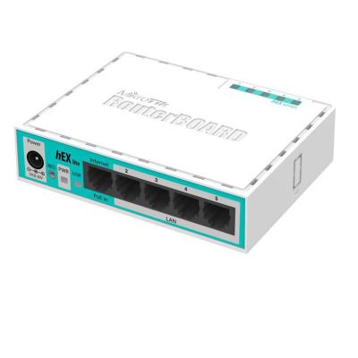 China MikroTik RB750UPr2 hEX PoE Lite 5 Port 100M Router 650MHz 64MB RouterOS L4 for sale