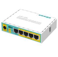 China MikroTik RB750UPr2 hEX PoE Lite 5 Port 100M Router 650MHz 64MB RouterOS L4 for sale