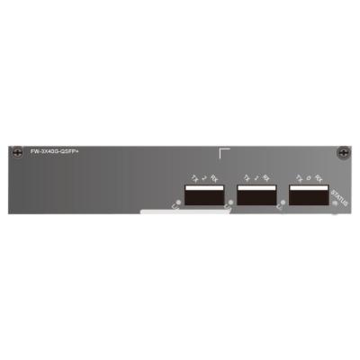 China Huawei USG900 Firewall Interface Board FW-3X40G-QSFP+ 3-Port 40G Line Card for sale