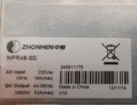 China NPR48 3G High Power Rectifier Modules Telecom Power Supply 48V 50A for sale